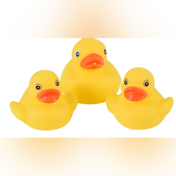 Toys | 3 Yellow Rubber Duckies | Poshmark